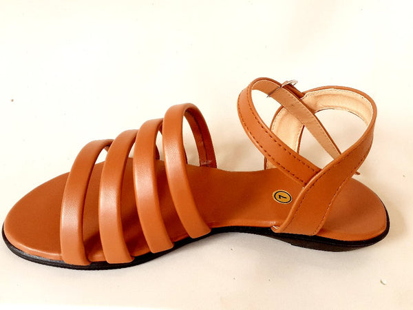 Celestial flat sandals - TAN – ANEC Global