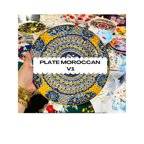 Plate Moroccan - V1 – ANEC Global