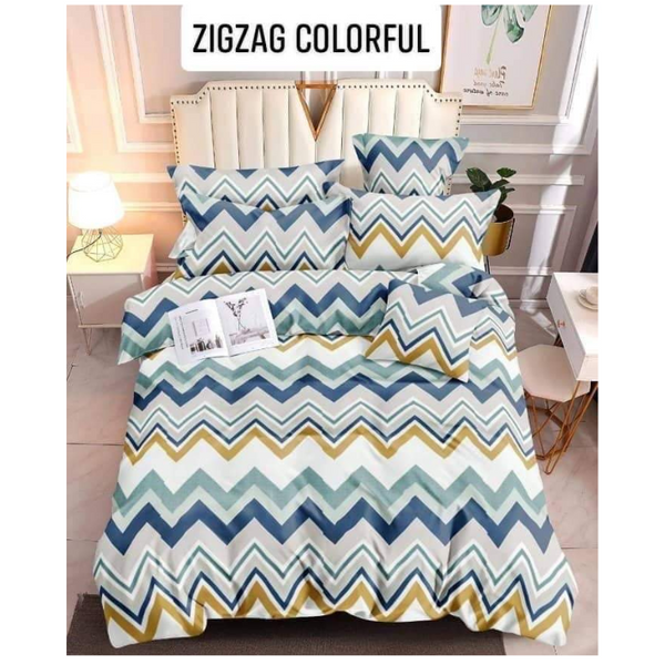 Bed Sheet for Single Bed - Zigzag Colorful – ANEC Global