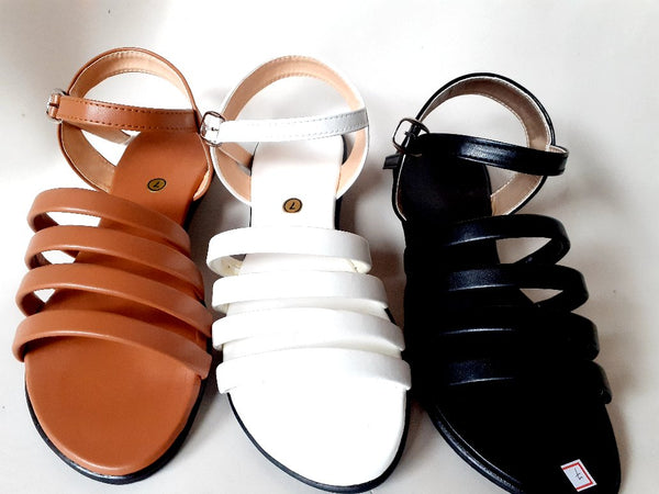 Celestial flat sandals - BLACK – ANEC Global