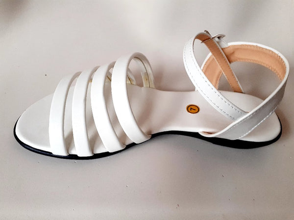 Celestial flat sandals - WHITE – ANEC Global
